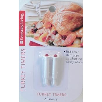 Amazon.com: Kikkerland Turkey Timer: Turkey Thermometer: Kitchen & Dining