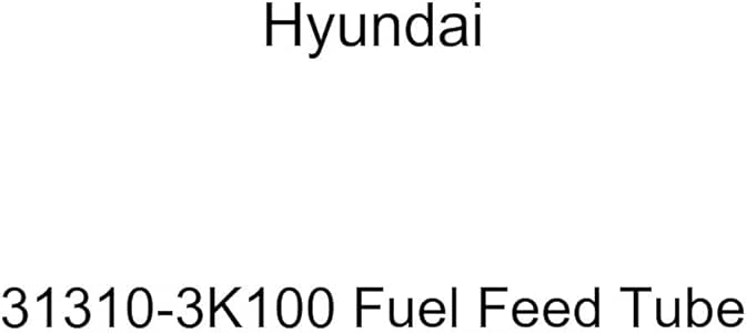 Amazon.com: Genuine Hyundai 31310-3K100 Fuel Feed Tube: Automotive
