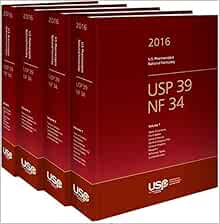 2016 USP 39 NF 34 US Pharmacopeia National Formulary Volumes 1-4: USP ...