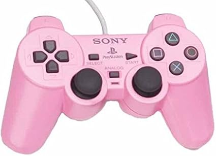 Manette PS2 dual Shock Rose: Amazon.fr: Jeux vidéo