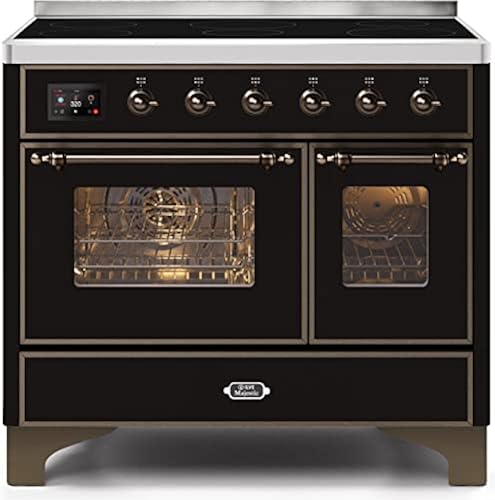 40" Majestic II Series Freestanding Electric Double Oven Range with 6 ...