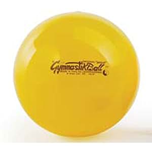 Amazon.com: Gymnastik Standard Yellow Exercise Ball - 42 cm: Health ...