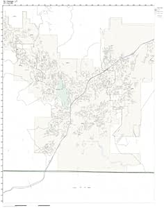 ZIP Code Wall Map of St. George, UT ZIP Code Map Laminated : Amazon.ca ...