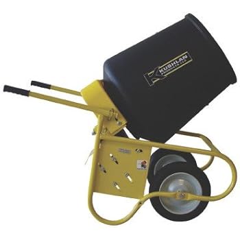 Amazon.com: Cement Mixer - Heavy-Duty 5 Cu Ft Wheelbarrow: Home Improvement