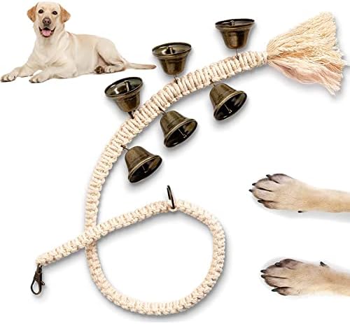 Puppy Hanging Doorbell, Puppy Toilet Training Doorbell, Adjustable ...