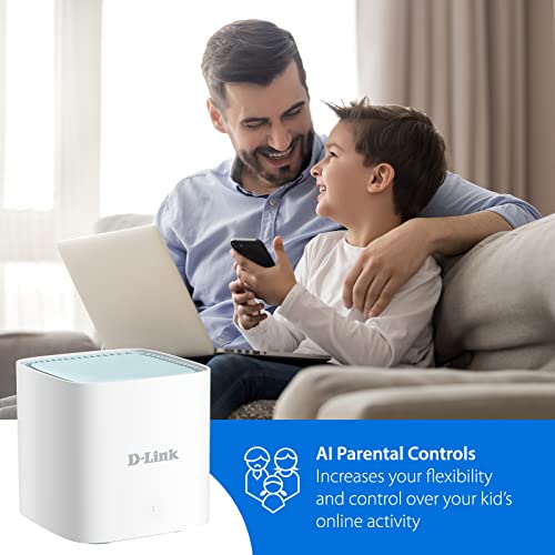 D-Link Eagle Pro AI Mesh WiFi 6 Router System (3-Pack) - Multi-Pack for ...