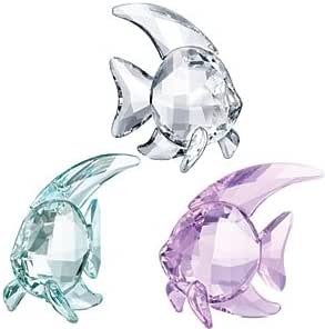 Amazon.com: Swarovski Crystal Fish (Set of 3) : Home & Kitchen