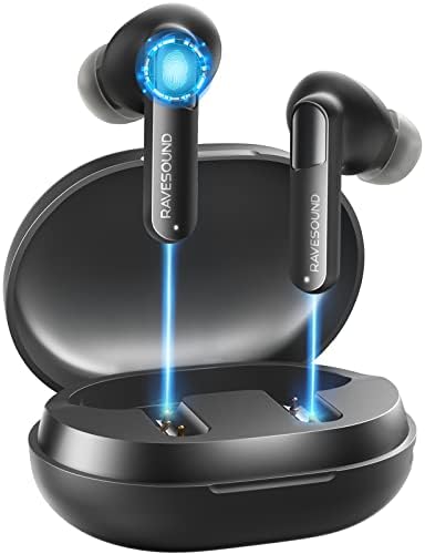 RAVESOUND True Wireless Earbuds Bluetooth 5.2 - Noise Cancelling Mic ...