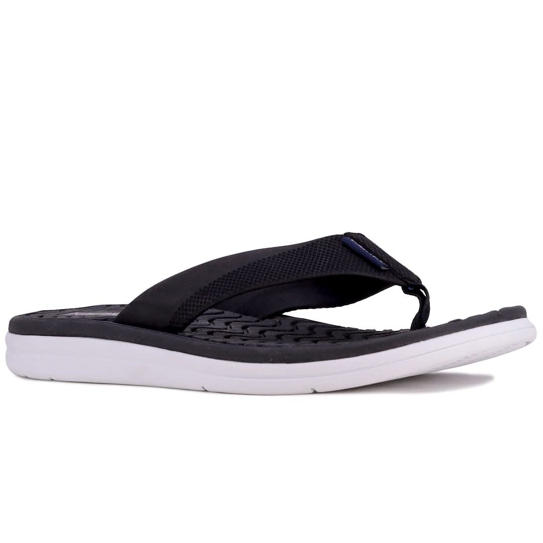 Mua Nautica Men's Flip Flop Boat Slide Water Slipper, black-nectar, 28. ...