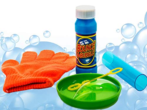 JA-RU Grab a Bubble Bounce Touchable Bubbles Blowing Toy Kit (6 Pack) I ...