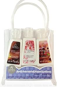 Amazon.com : 3 Pack Scented Antibacterial Hand Lotions : Beauty ...