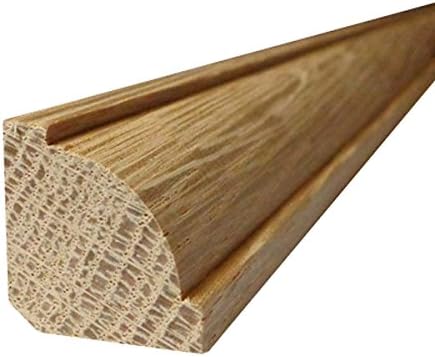 Solid Oak Stepped Quadrant Beading 20mm - Various Lengths (Unfinished ...