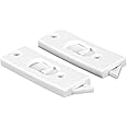Prime-Line F 2599 3-3/8 In. White Plastic Window Lock with spring ...