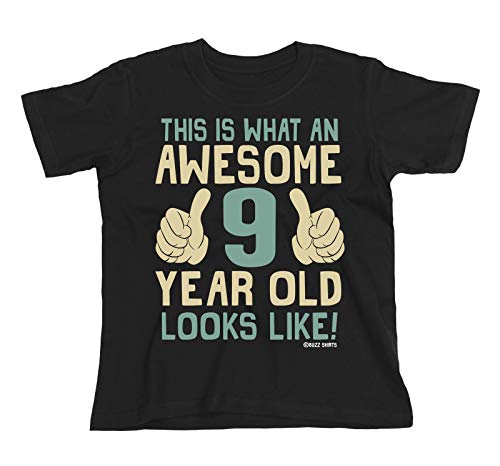 Buzz Shirts Boys 9th Birthday T Shirt This Is What An Awesome 9 Year buzz-shirts-boys-9th-birthday-t-shirt-this-is-what-an-awesome-9-year
