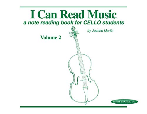 Amazon.com: I Can Read Music, Vol 2: A note reading book for CELLO ...