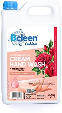 Bcleen Hand Wash Soap Liquid Refill With Moisturizing Rose Scent, 5 ...