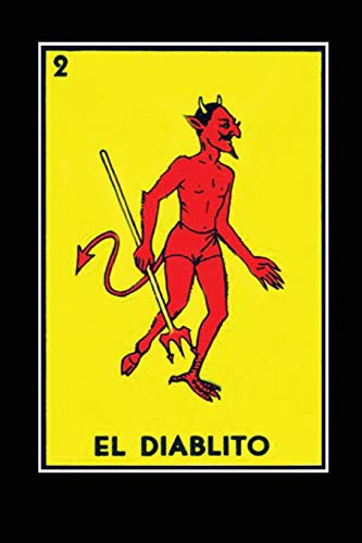 El Diablito Loteria Card Journal: Notebook, Lined, 120 Pages, 6x9 ...
