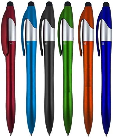 SyPen 3 Color ink Ball Pens and Stylus for Universal Touch screen ...