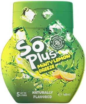 So Plus Liquid Water Enhancer Natrually Flavours, Lemon & Mint Zero ...