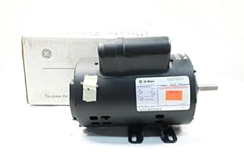 GE 5KCR49RG91U AIR Compressor Motor 5HP 56 3450RPM 1PH 230V-AC D615609 ...