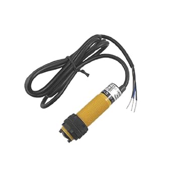 Uxcell 2 m Retroreflective Photoelectric Sensor with Reflector Panel ...