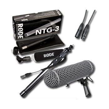 Amazon.com : Rode NTG3 Precision RF-Biased Shotgun Microphone with WSS ...