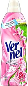 Amazon.com: Vernel Wild Rose Fabric Softener 2 Liter - 66 Wash Loads ...