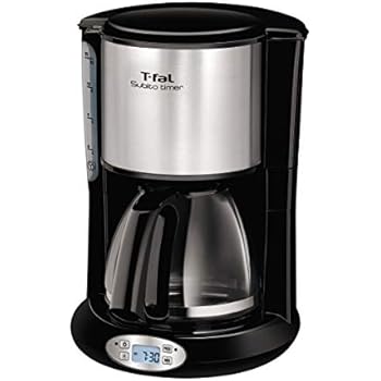 CAFETERA TEFAL CM3518MX 12 tazas Anti Goteo Inoxidable T-Fal: Amazon ...