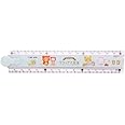 Amazon.com : Cute Cartoon Animal Print Plastic Rulers, Kids Ruler for ...