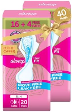 سعر Always Flexifit Long Soft Pads, 40 Pads فى مصر | بواسطة امازون مصر ...