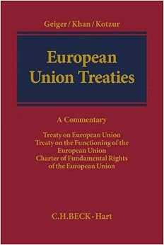 European Union Treaties: A Commentary: Treaty on European Union ...