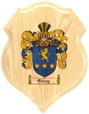 Amazon.com: Gilroy Coat of Arms Plaque / Family Crest Plaque ...
