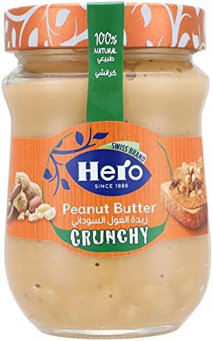 Hero Crunchy Peanut Butter 300gm price in Egypt | Amazon Egypt ...