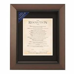 Amazon.com: The Resolution Framed Print (From the Movie Courageous ...