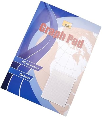 Markq 50 Sheets Squared Grid Graph Paper Book, A3 Size price in Saudi ...