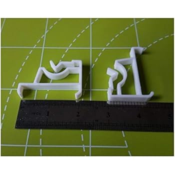 Amazon.com: Levolor Faux Wood Valance Clips, 2 in. (Pack of 2): Home ...