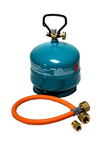 Gas Propane Butane Gas adaptor 2 kg Empty Fillable Action Set decanting ...