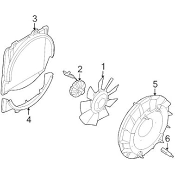 Amazon.com: Genuine Ford BC3Z-8146-F Fan Shroud: Automotive