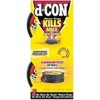 Amazon.com : d-CON No View, No Touch Covered Mouse Trap, 2 Traps (Pack ...