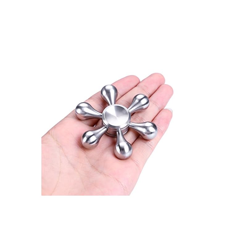 ATESSON Fidget Spinner Toy Ultra Durable Stainless Steel Bearing High ...