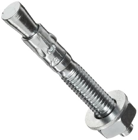 Vestil SPBOL-ABK Concrete Anchor Bolts, 3/8" Diameter, 3" Length ...