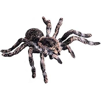 Amazon.com: ValeforToy Spider Toy,5 inch Realistic Black Rubber Spiders ...