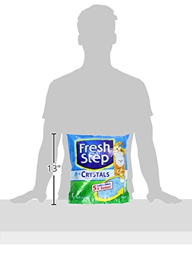 Fresh Step Crystals, Premium Cat Litter, Scented, 4 Pounds - All Cat Things