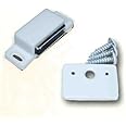 Standard Shutter Magnet or Catch - White - Pull Force (up to 13#) - 2 ...