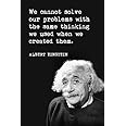 Amazon.com: Keep Calm Collection We Cannot Solve Our Problems (Albert ...