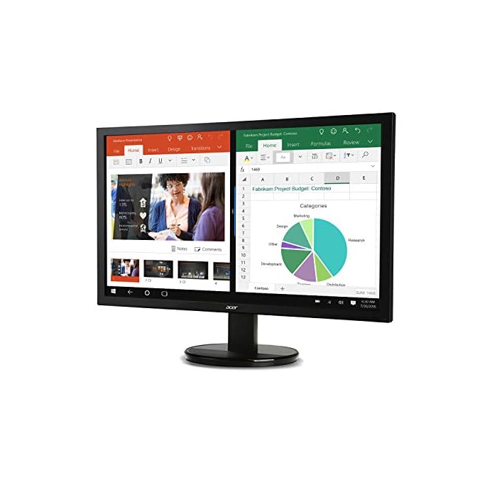 Acer K202HQL bd 20” (19.5" viewable) HD+ (1600 x 900) Monitor (DVI ...