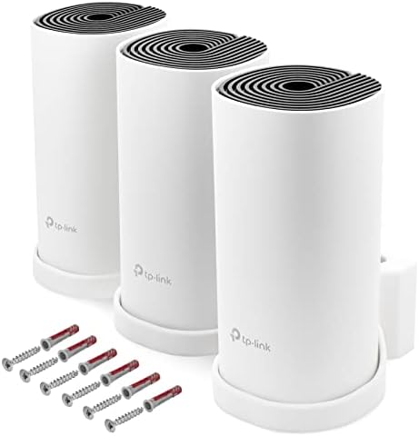 Mobilefox Wall Mount for TP-Link Deco M4 Mesh 3 Piece WLAN Router with ...