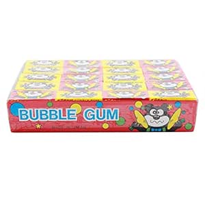 Amazon.com : Marukawa - Tattoo Fusen Strawberry Flavored Bubble Gums 5 ...
