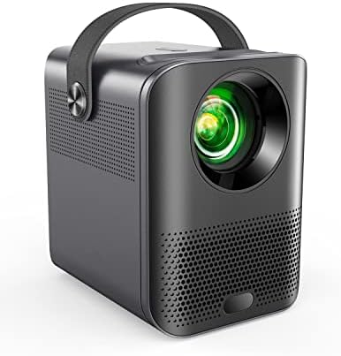 Portable Projector Native 1080p 4K Supported, 2.4G/5G WiFi Projector ...