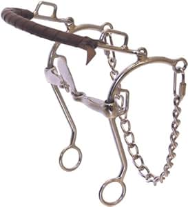 Amazon.com : Abetta Hackamore Gag Combo Bit - Stainless Steel - 5 ...